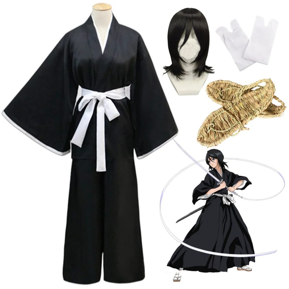 Rukia Kuchiki Cosplay – Bleach Shinigami Outfit - Cosplay Manga USA
